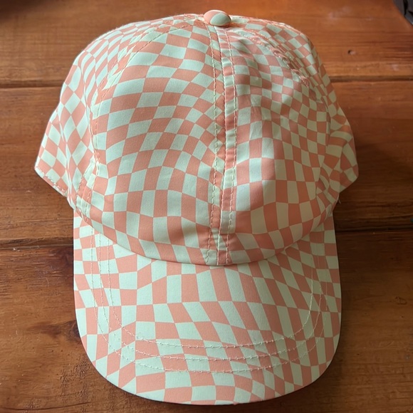 wild fable | Accessories | Wild Fable Orange Yellow Checkered Baseball ...